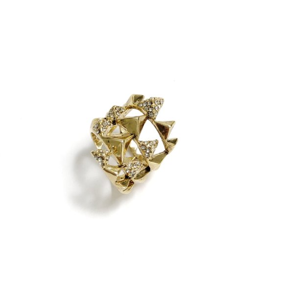House of Harlow 1960 | Jewelry | House Of Harlow Pyramid Wrap Ring In ...